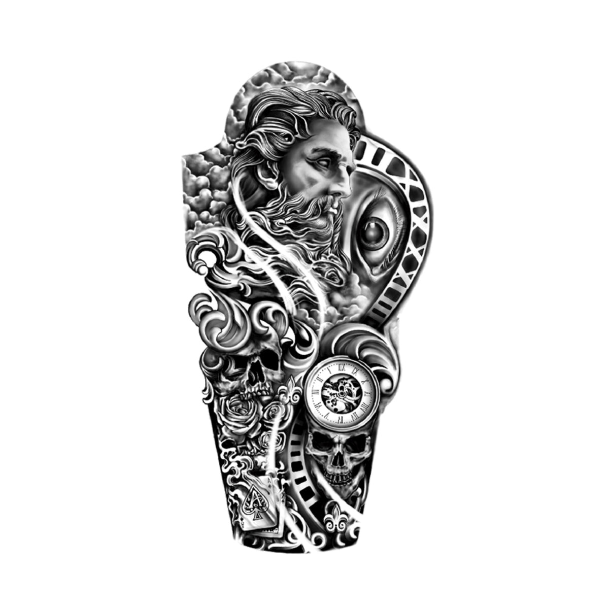 time lord | temporary tattoo – Slap On Ink